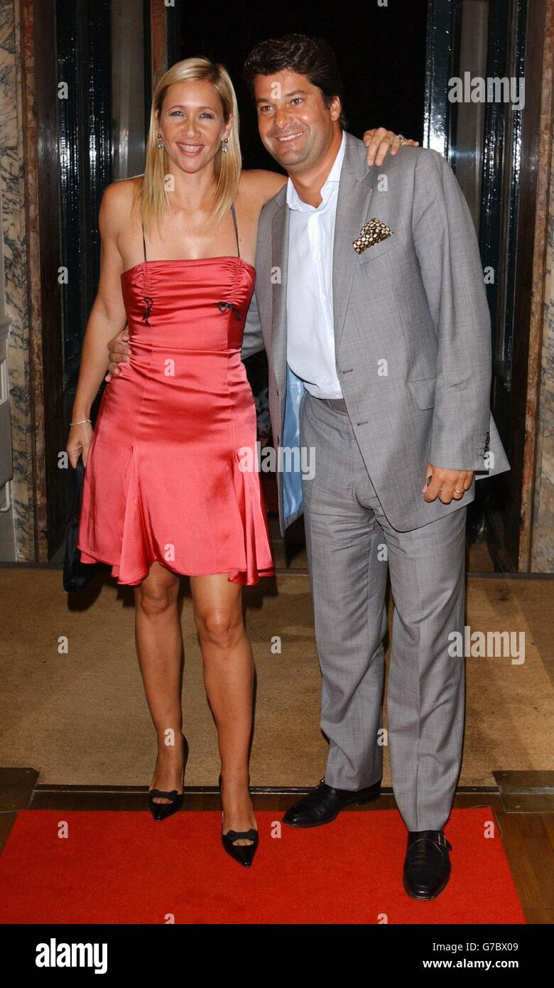 Tania Bryer and Tim Mouffrage arrive for the Dom Perignon Vanity Fair ...