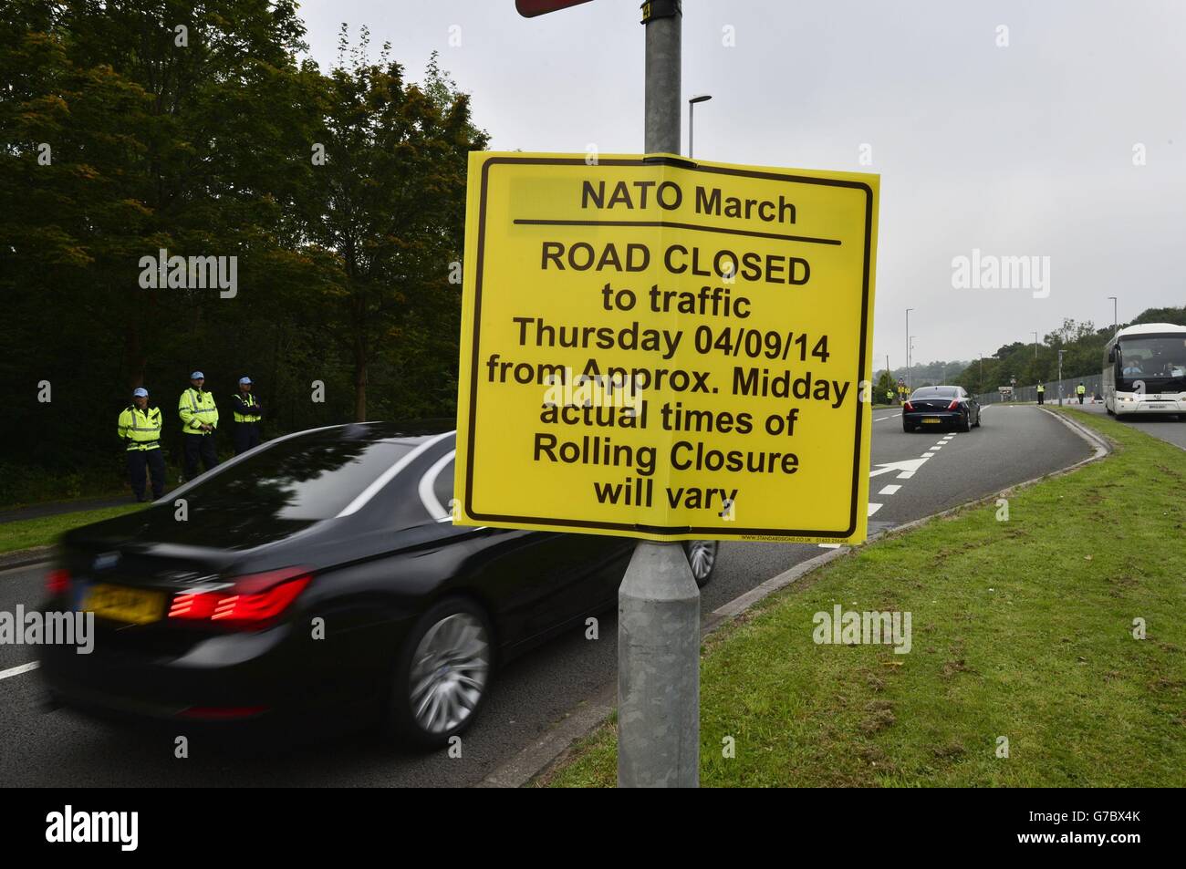 Nato signs hi-res stock photography and images - Alamy