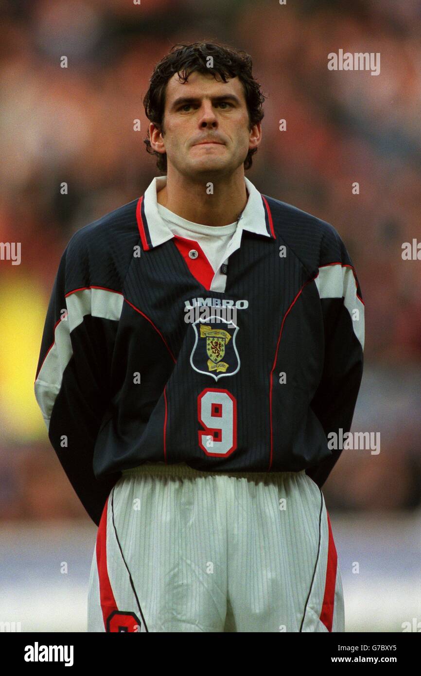 Soccer. World Cup Qualifier. Scotland v Sweden. Darren Jackson ...