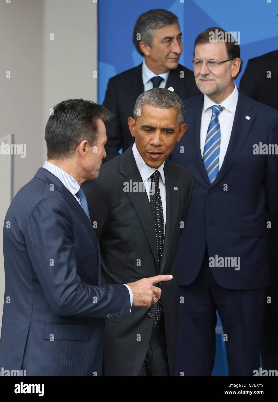 Rajoy obama hi-res stock photography and images - Alamy