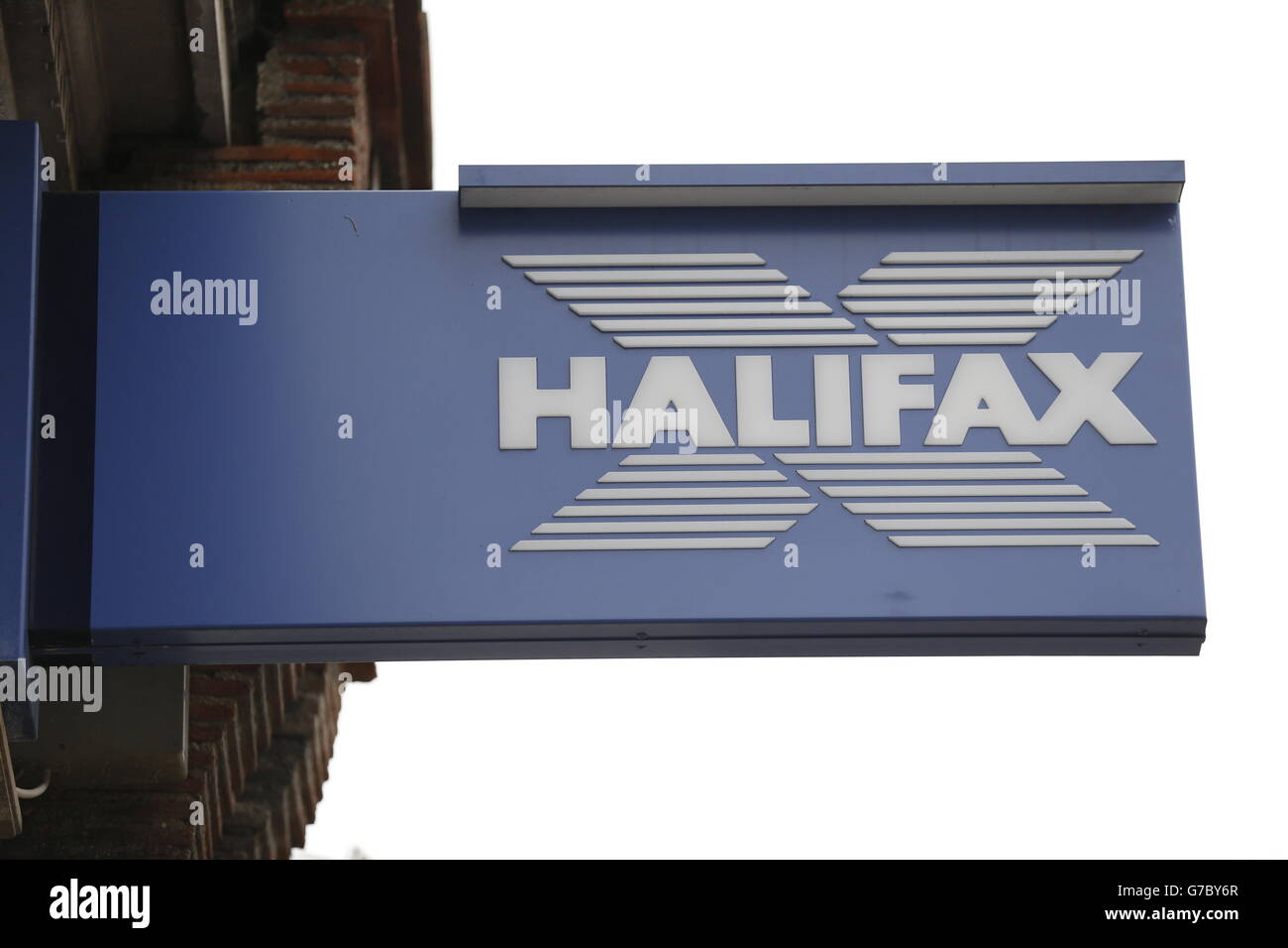 A Halifax logo in Beaconsfield, Buckinghamshire Stock Photo - Alamy