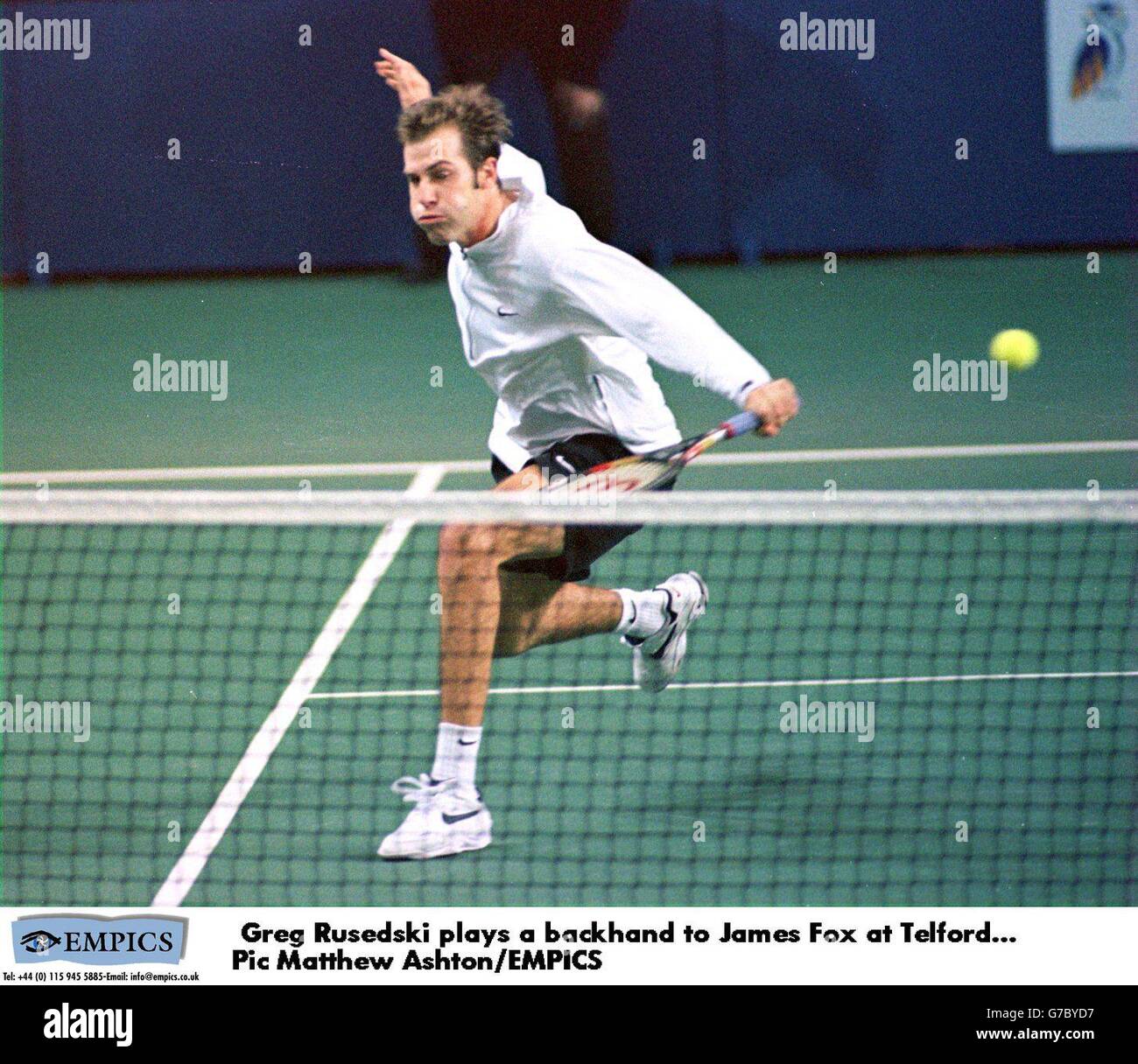 Tennis, British National Championships, Telford Stock Photo - Alamy