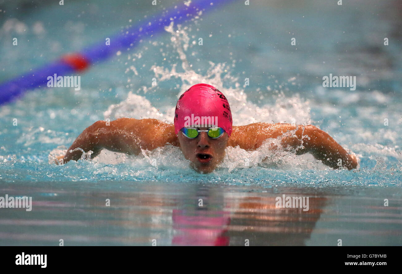 England South's Craig Harris before winning the Mens MC 200m Individual ...