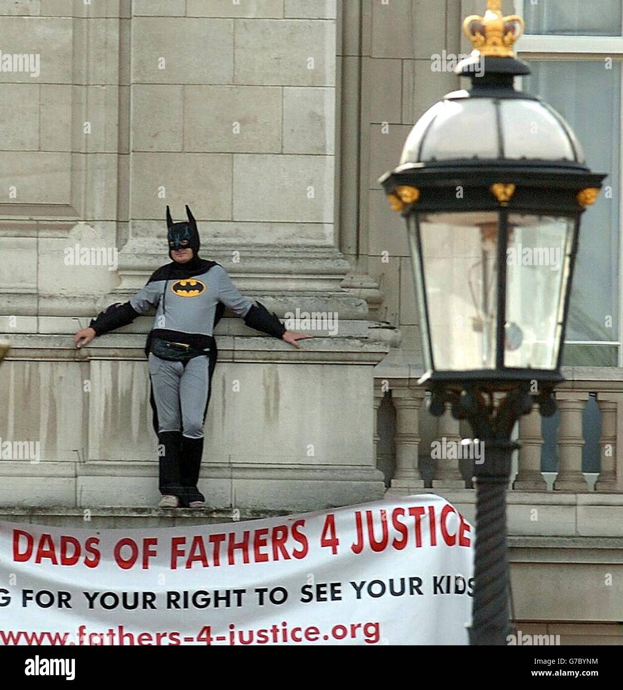 Protest batman costume pressure group legal crime trespass jason hatch ...