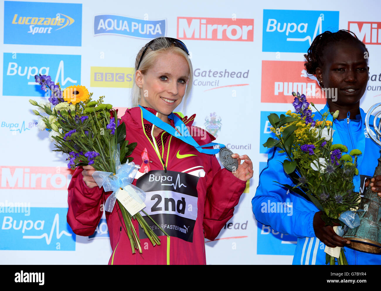 Athletics - 2014 Bupa Great North Run - Newcastle. Gemma Steel ...