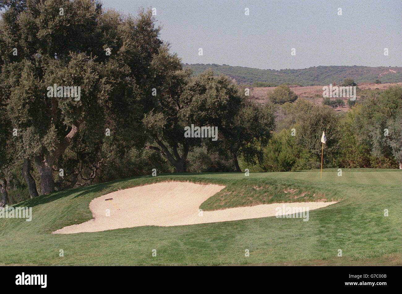 Golf valderrama golf course general views hi-res stock photography and ...