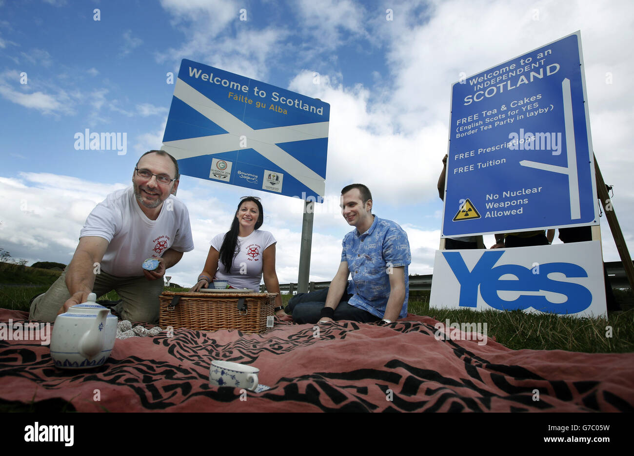 Scottish independence referendum Stock Photo - Alamy