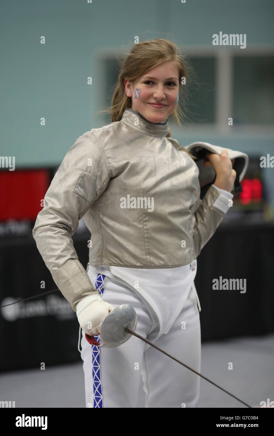 Scotland's Jessica Corby competes in the Women's Sabre Finals during ...