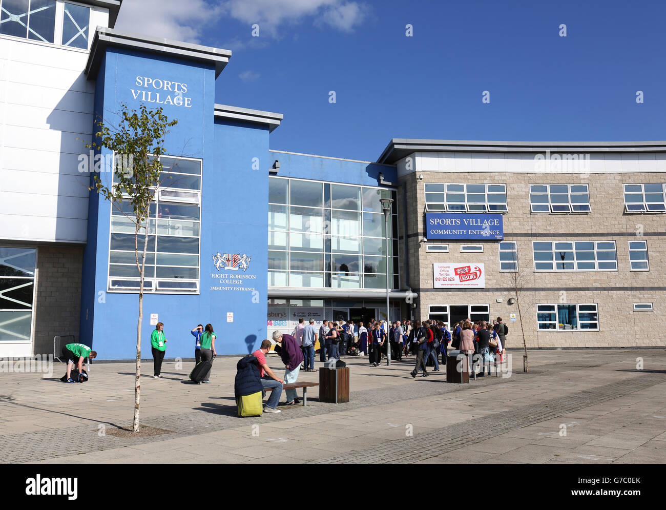 A general view of the Wright Robinson College, home of the fencing ...
