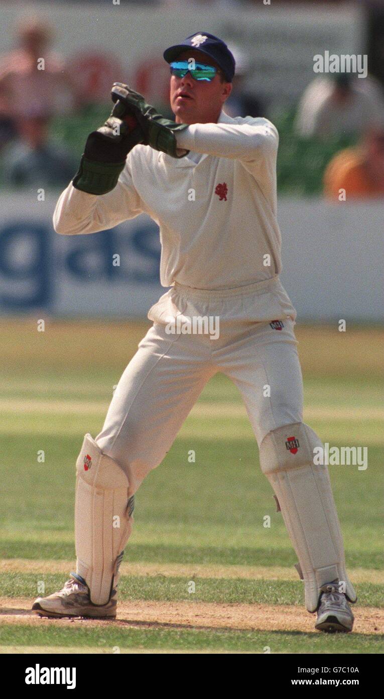 Cricket ... Kent v Somerset. Peter Bowler, Somerset Stock Photo - Alamy