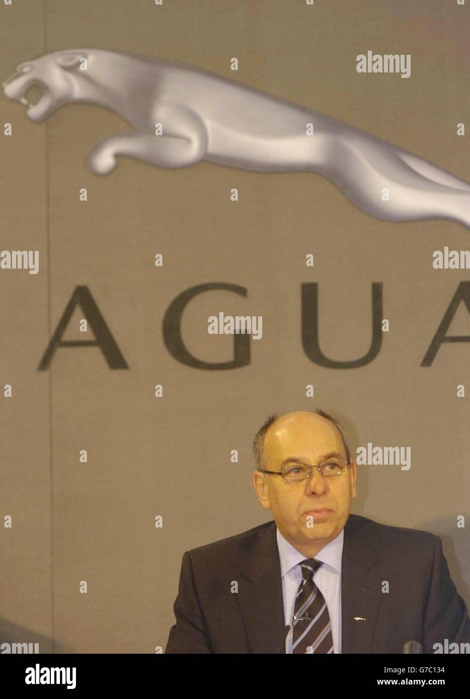 Joe Greenwell, chairman and chief executive of Jaguar during a press ...