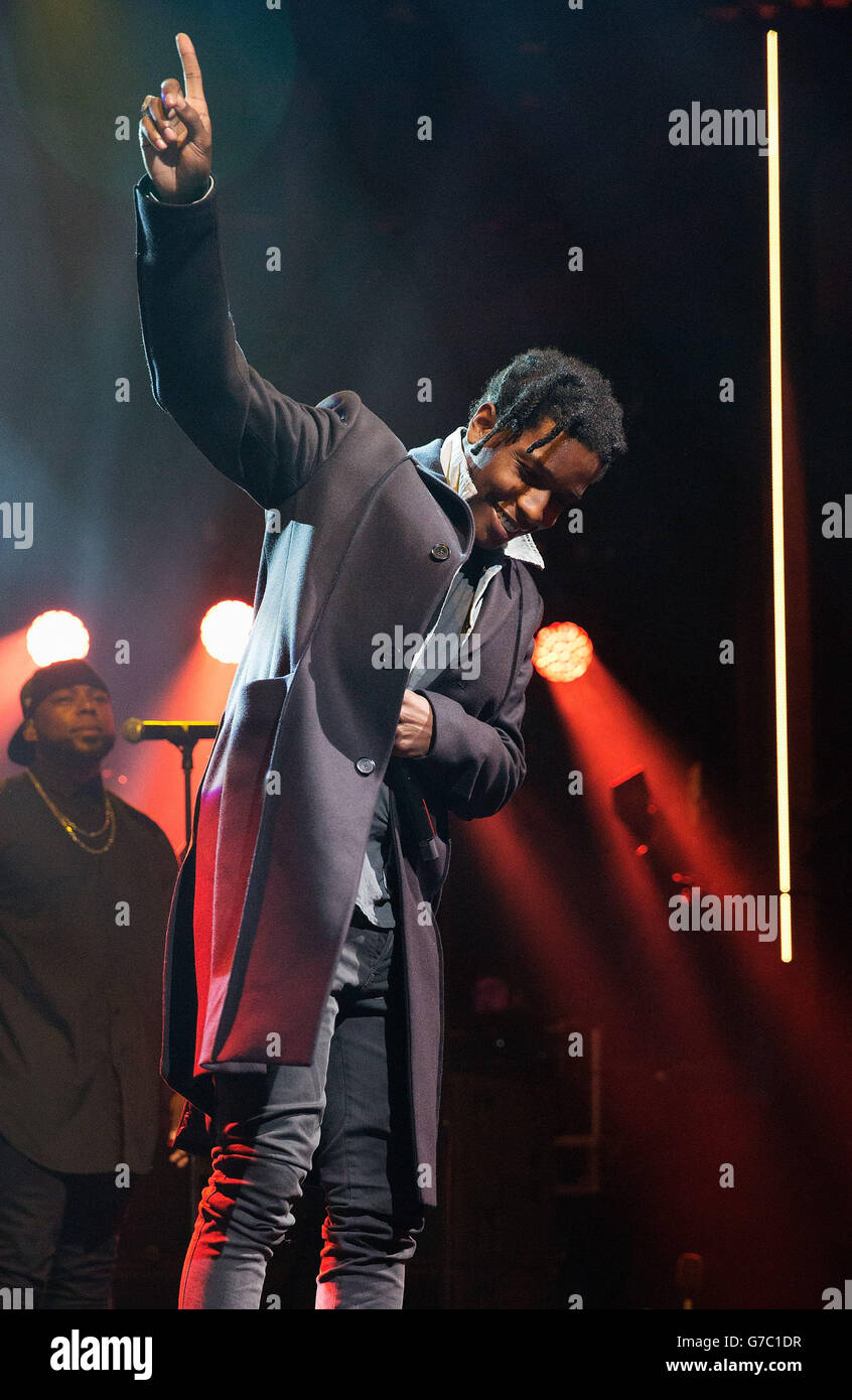 Asap rocky on stage hi-res stock photography and images - Alamy