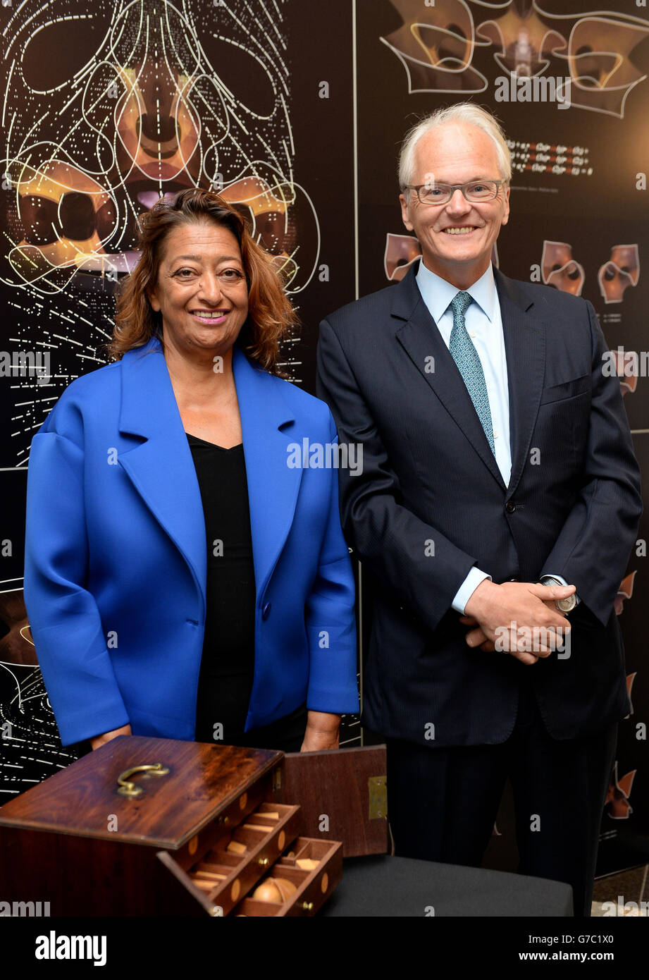 Science Museum Mathematics Gallery announcement Stock Photo - Alamy