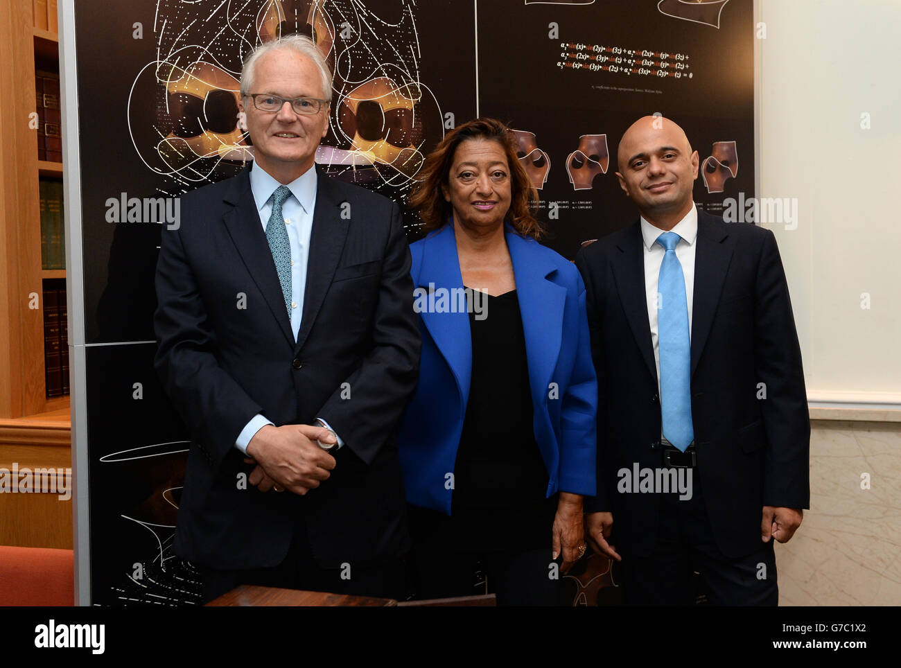 Science Museum Mathematics Gallery announcement Stock Photo - Alamy