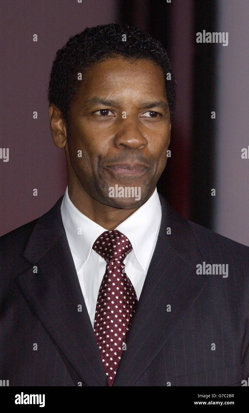 Star of the film Denzel Washington arrives for the premiere of 'The ...