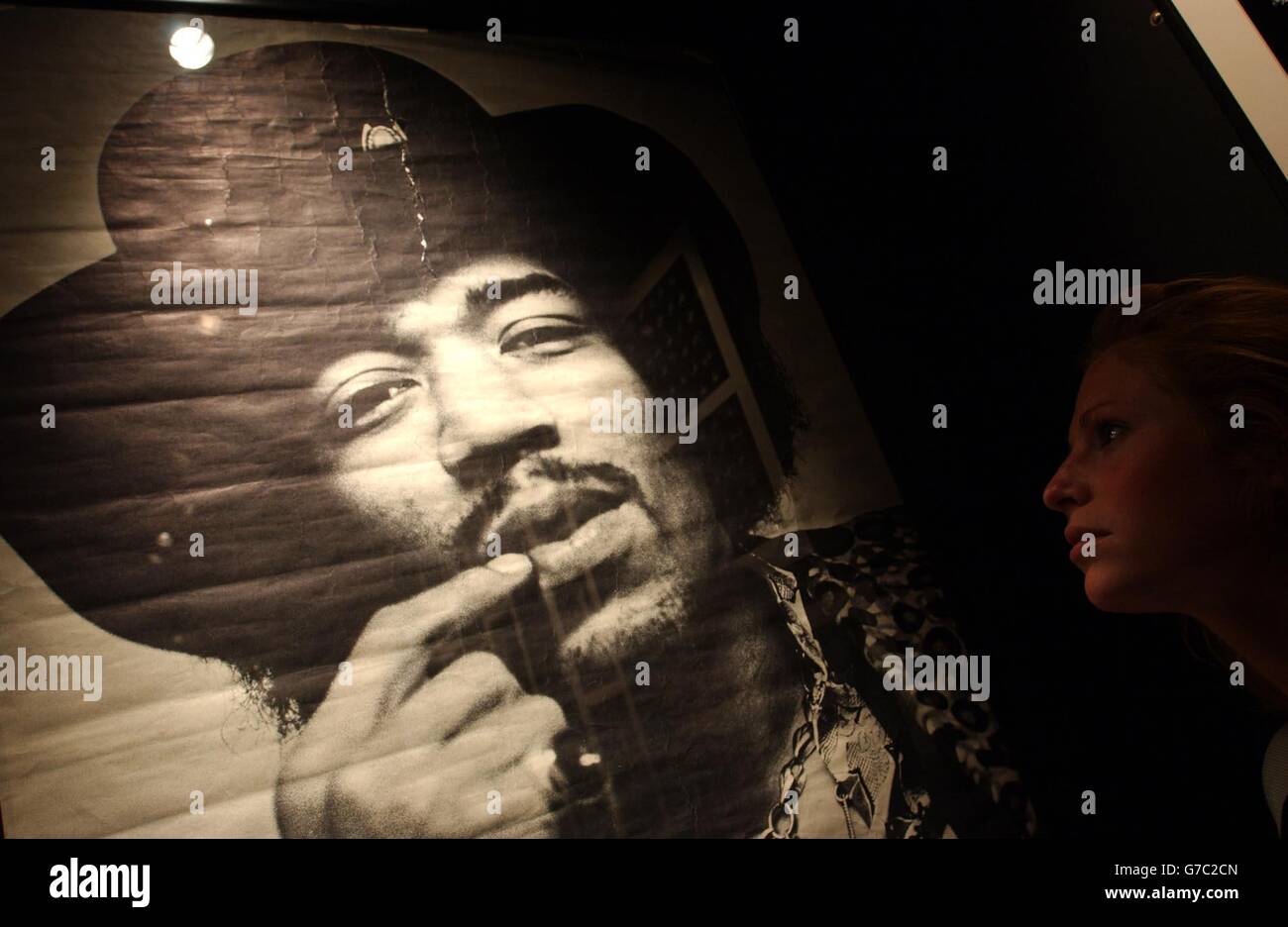 Jimi Hendrix Memorabilia High Resolution Stock Photography and Images ...