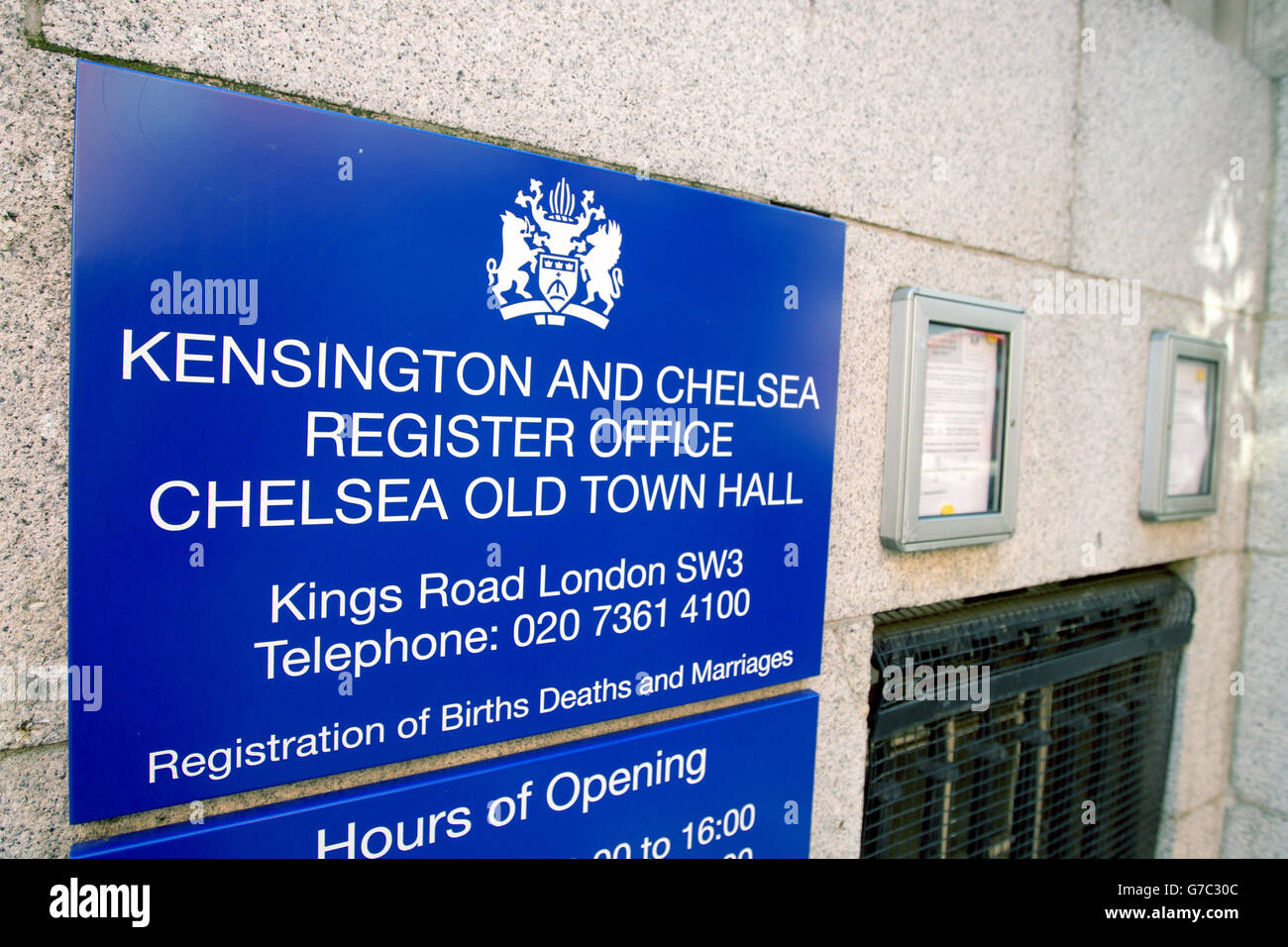 Kensington and Chelsea Register Office, Chelsea Old Town Hall, Kings ...