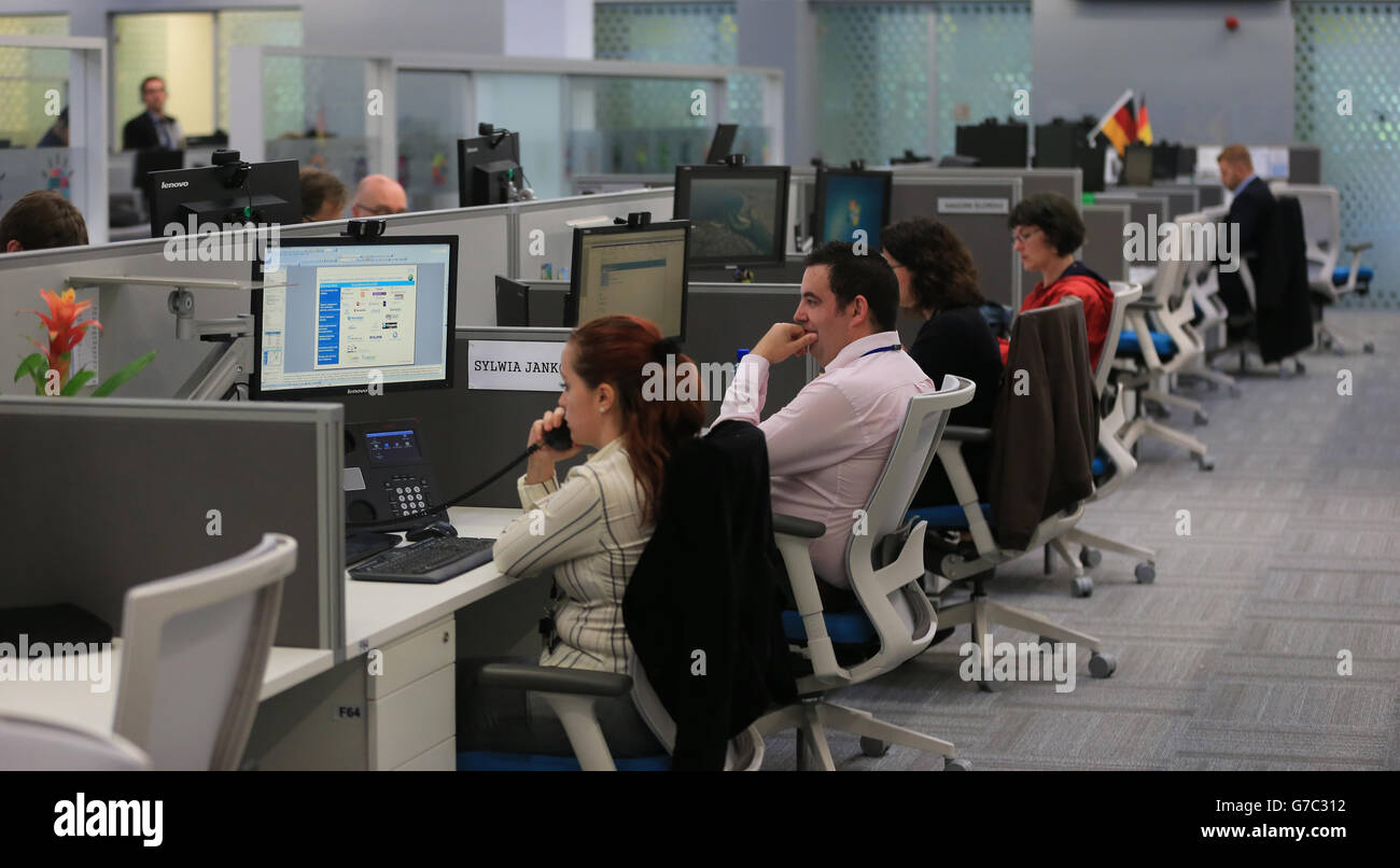 Stock picture of IBM staff at its Technology Campus, Mulhuddart Stock ...