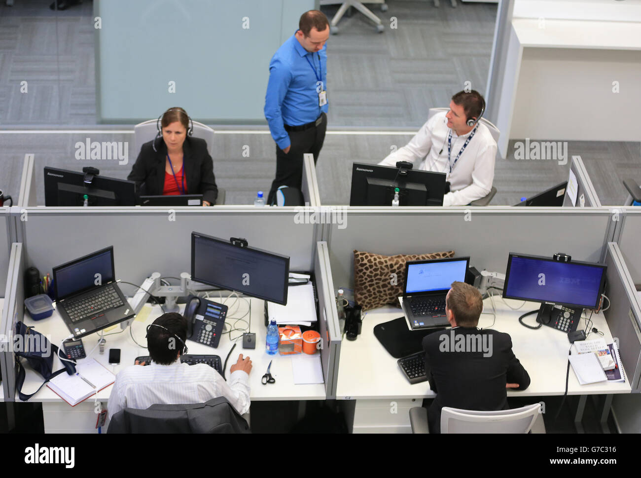 Stock picture of IBM staff at its Technology Campus, Mulhuddart Stock ...