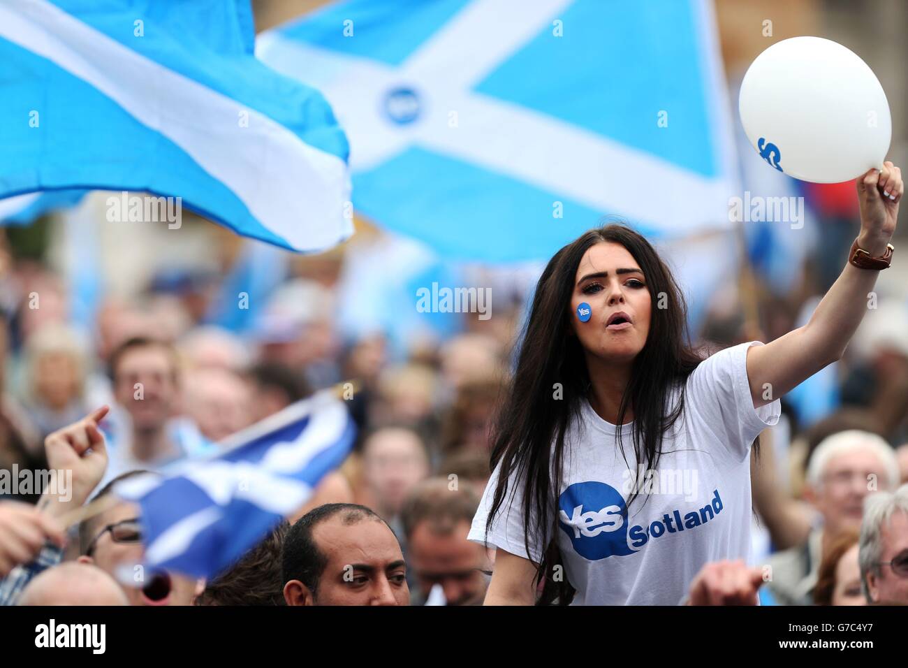 Scottish independence referendum Stock Photo - Alamy