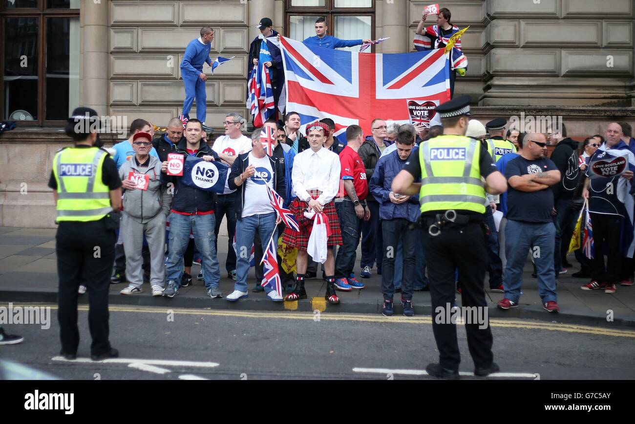 Scottish independence referendum Stock Photo - Alamy