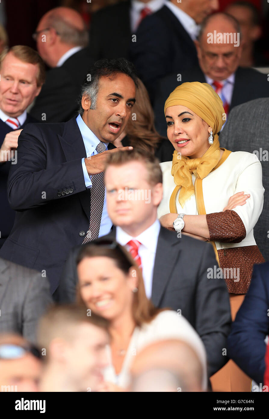 Nottingham Forest owner Fawaz Al-Hasawi in the stands Stock Photo - Alamy