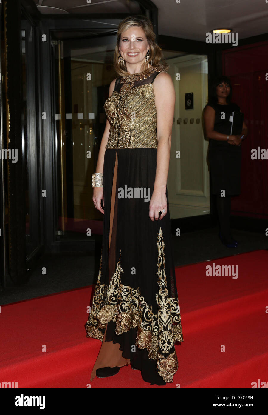 Philippa tomson arriving for the asian achievers awards hi-res stock ...