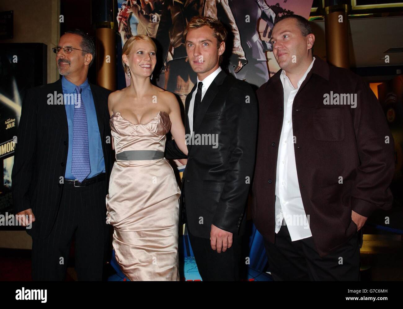 (L-R) producer Jon Avnet, Gwyneth Paltrow, Jude Law, and director Kerry ...
