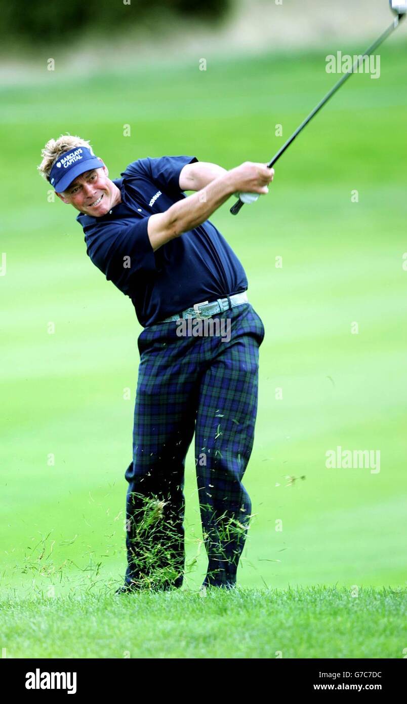 Darren Clarke American Express World Championship Stock Photo - Alamy
