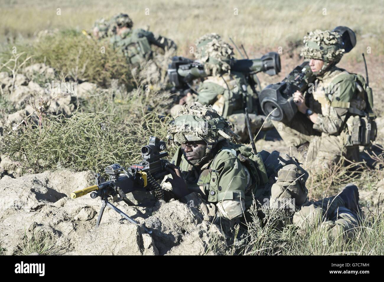 British army training unit suffield batus hi-res stock photography and ...