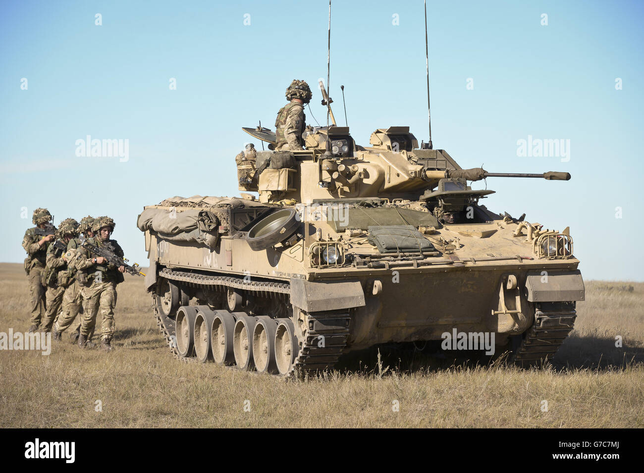 British army training unit suffield hi-res stock photography and images ...