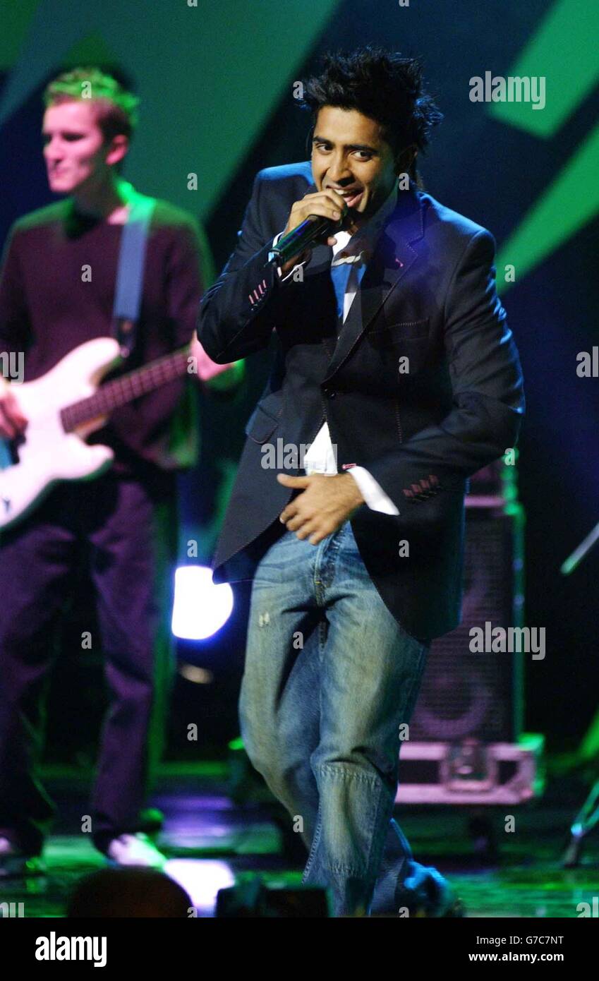 Mobo awards 2004 jay sean performs live on stage hi-res stock ...