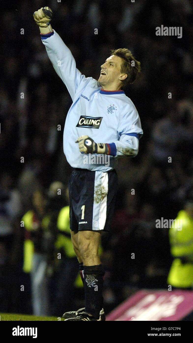 Stefan klos rangers celebrates hi-res stock photography and images - Alamy