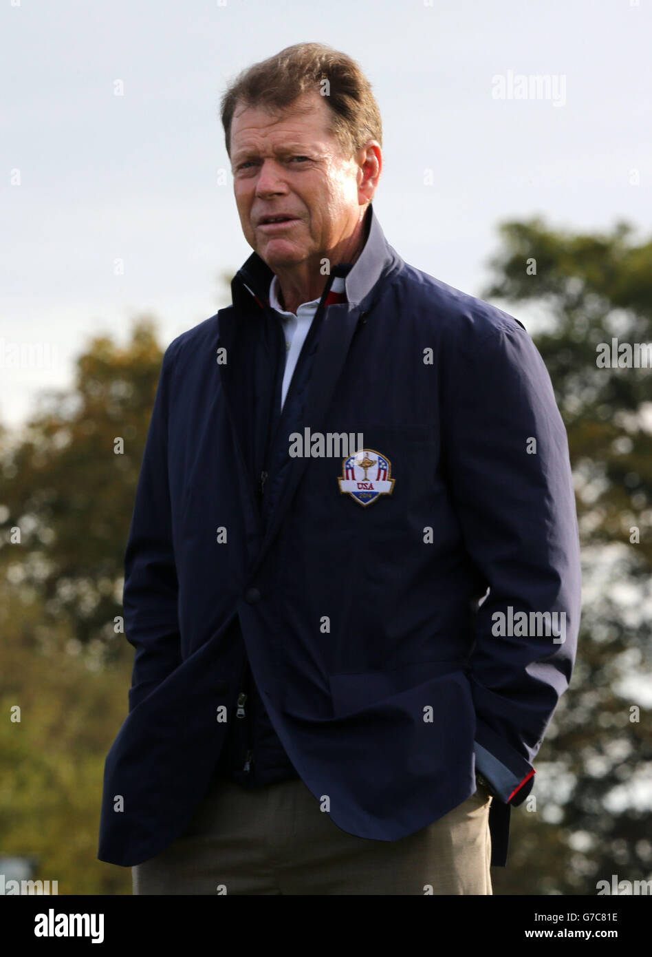 Team usa captain tom during photocall at gleneagles golf course hi-res ...