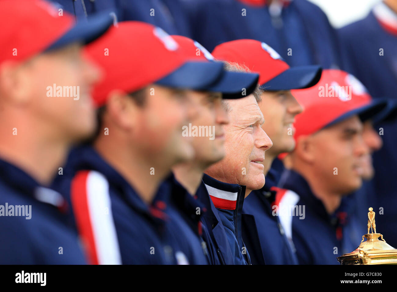 Team usa captain tom during photocall at gleneagles golf course hi-res ...