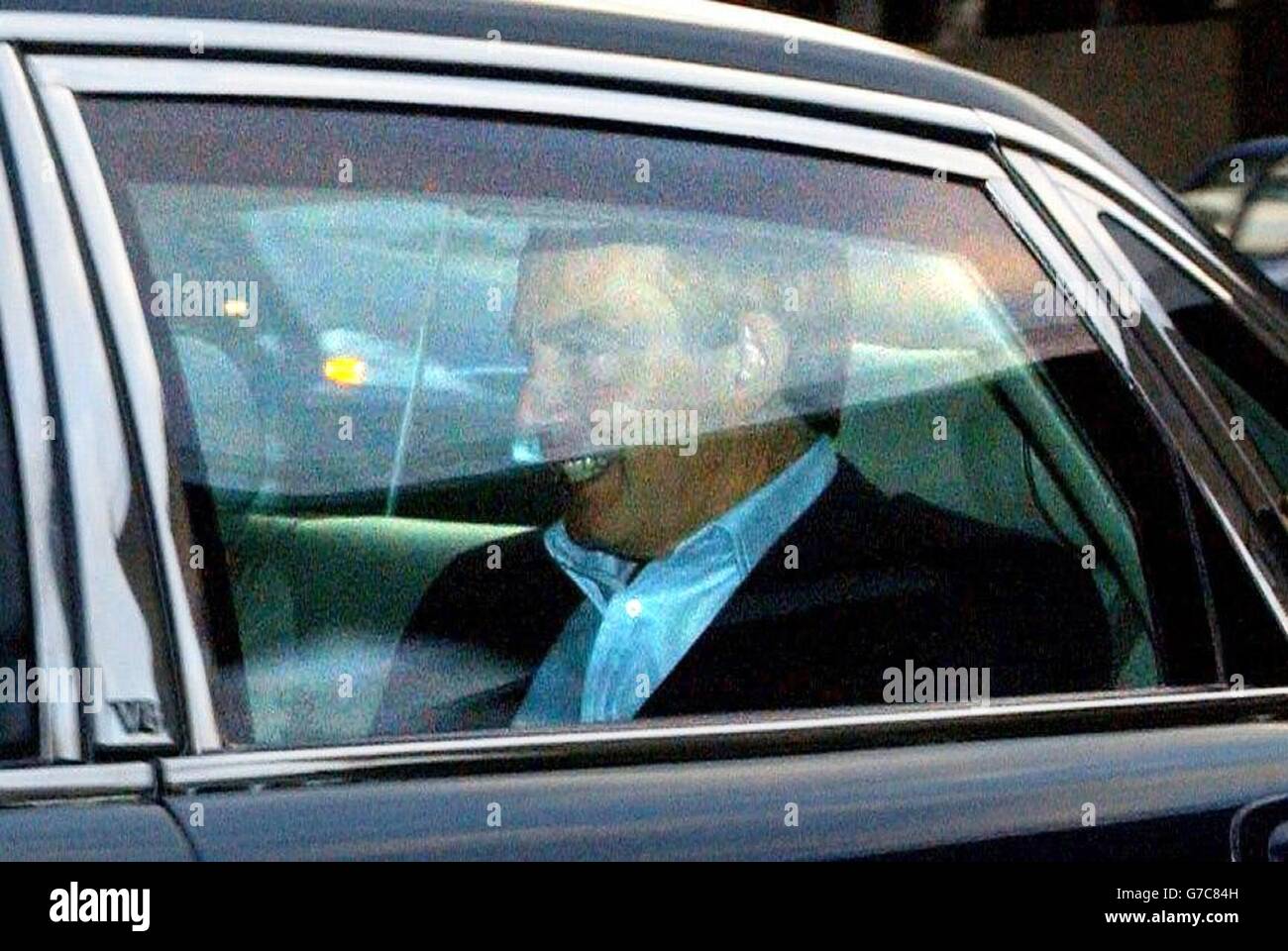 Blair in Hospital for minor heart surgery Stock Photo - Alamy