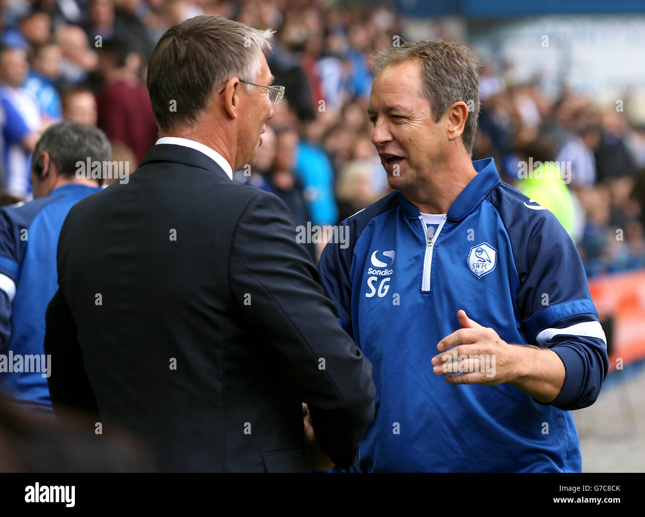 Sheffield wednesday manager stuart gray hi-res stock photography and ...