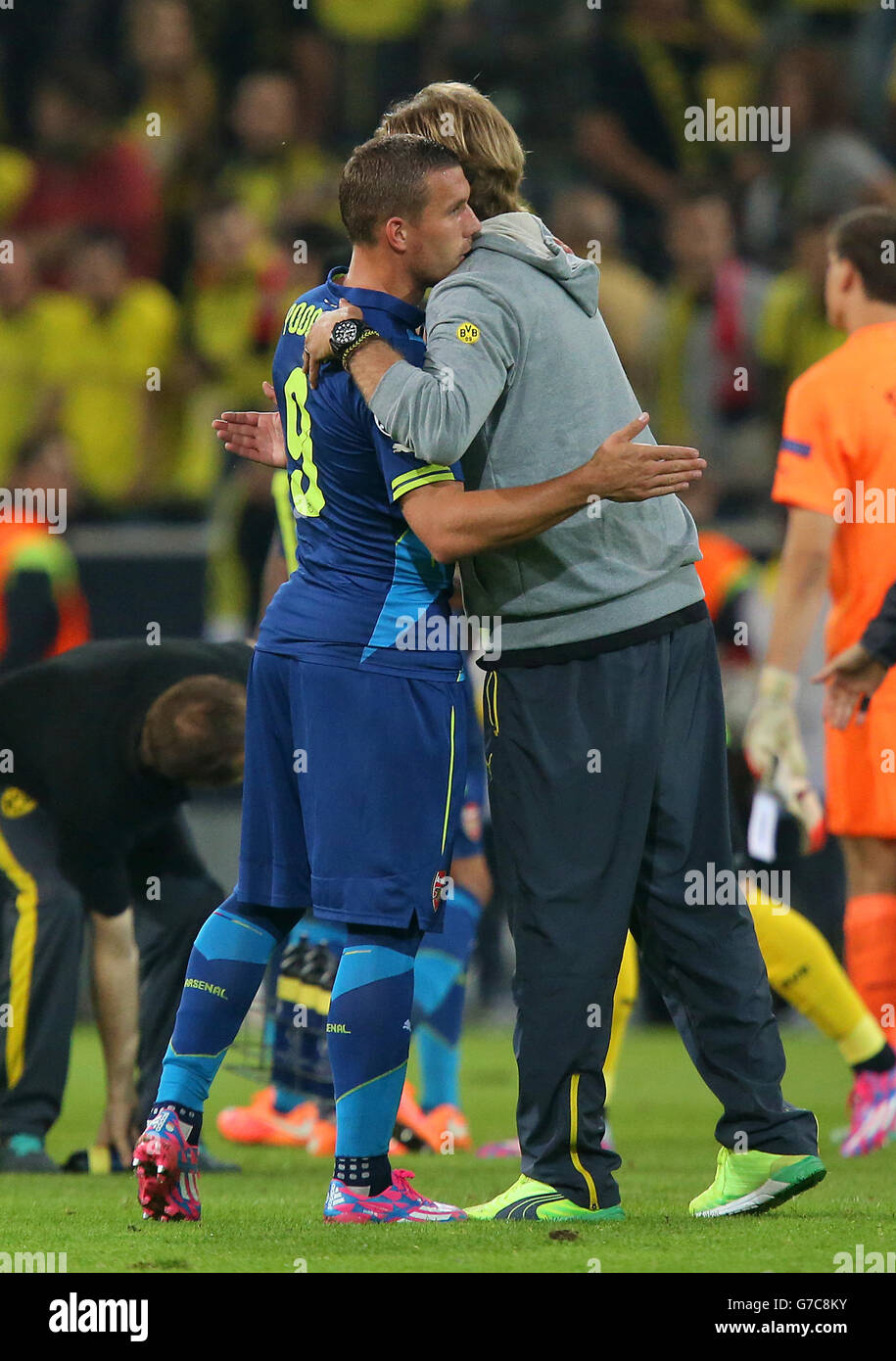 Soccer - UEFA Champions League - Group D - Borussia Dortmund v Arsenal ...