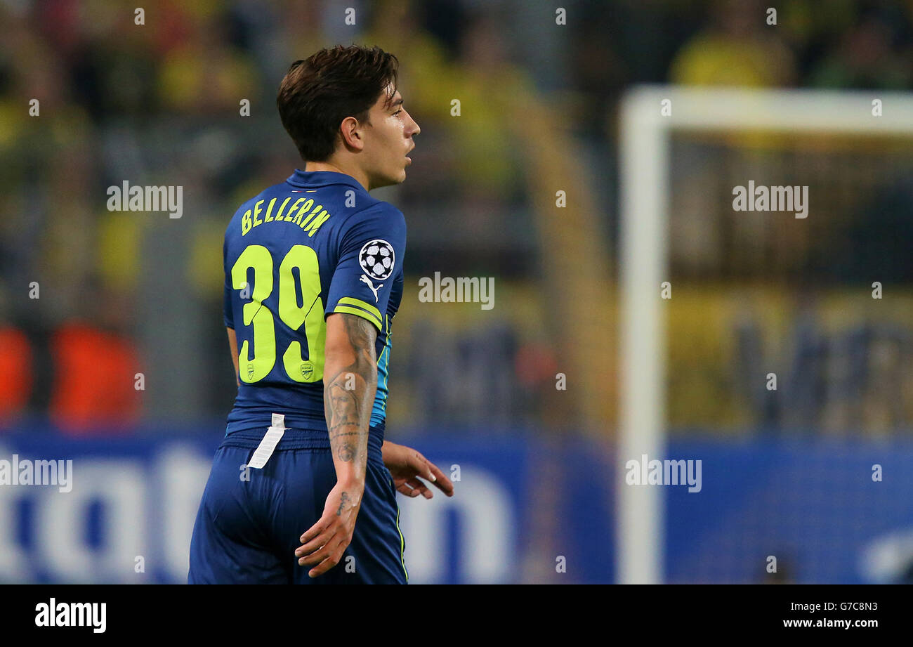 Soccer - UEFA Champions League - Group D - Borussia Dortmund v Arsenal ...