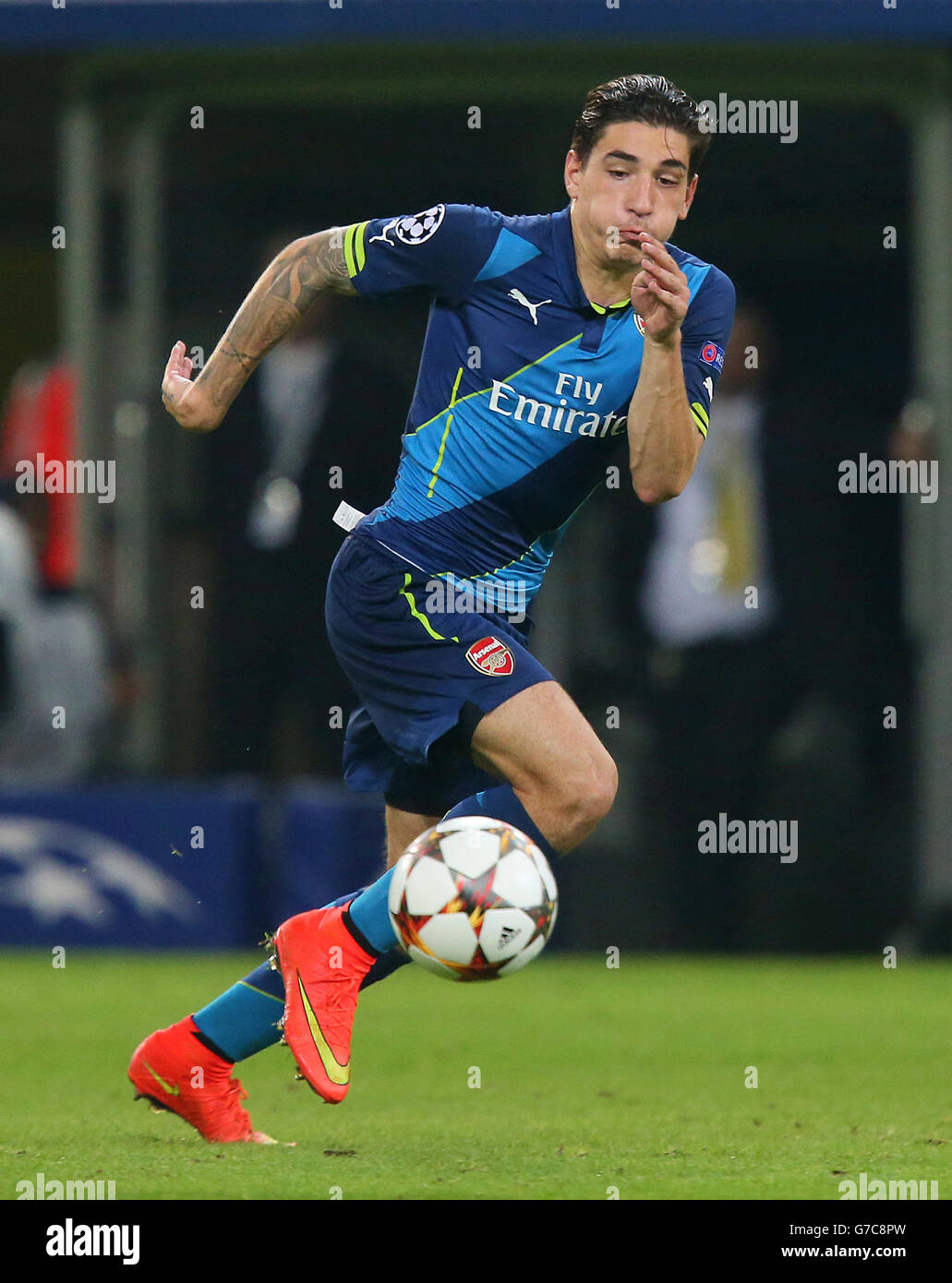 Soccer - UEFA Champions League - Group D - Borussia Dortmund v Arsenal ...