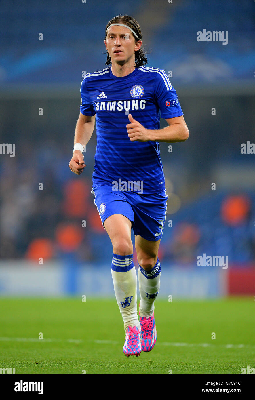 Stamford Bridge Filipe Luis High Resolution Stock Photography and ...