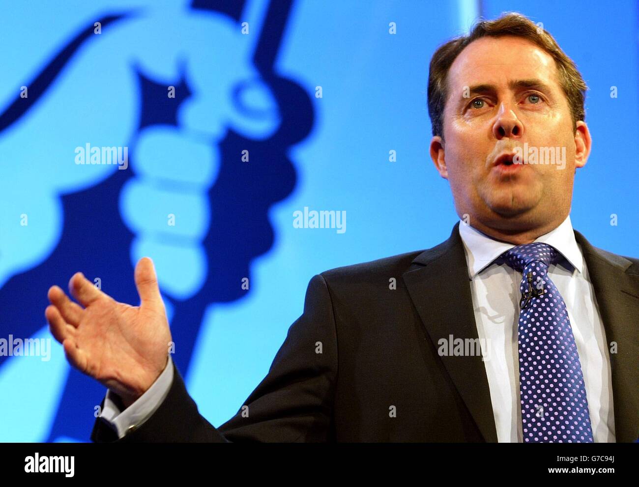 Dr Liam Fox Stock Photo - Alamy