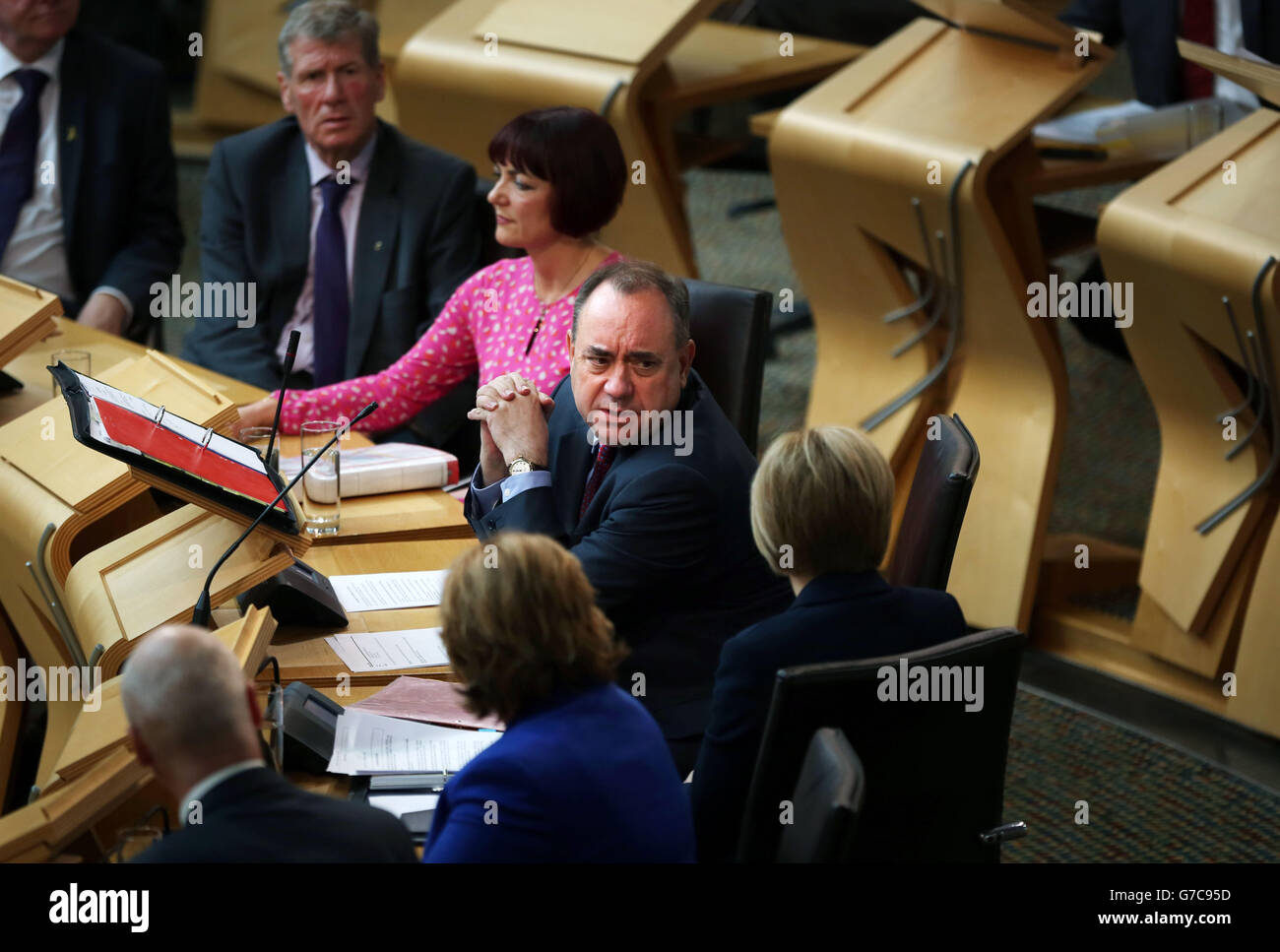 First Minister's Questions Stock Photo - Alamy