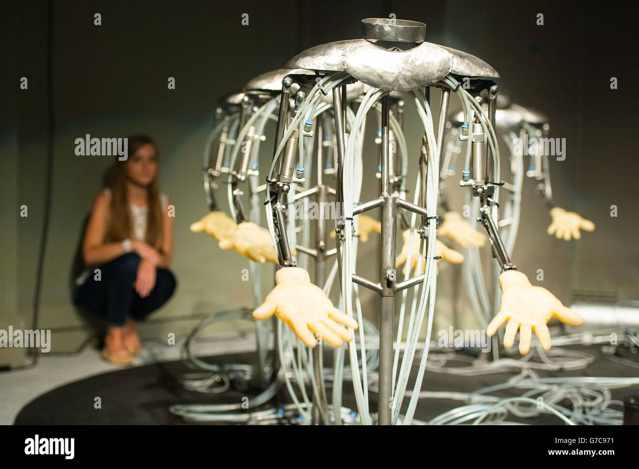 'Dance Machines', by artist Peter William Holden, an installation of ...