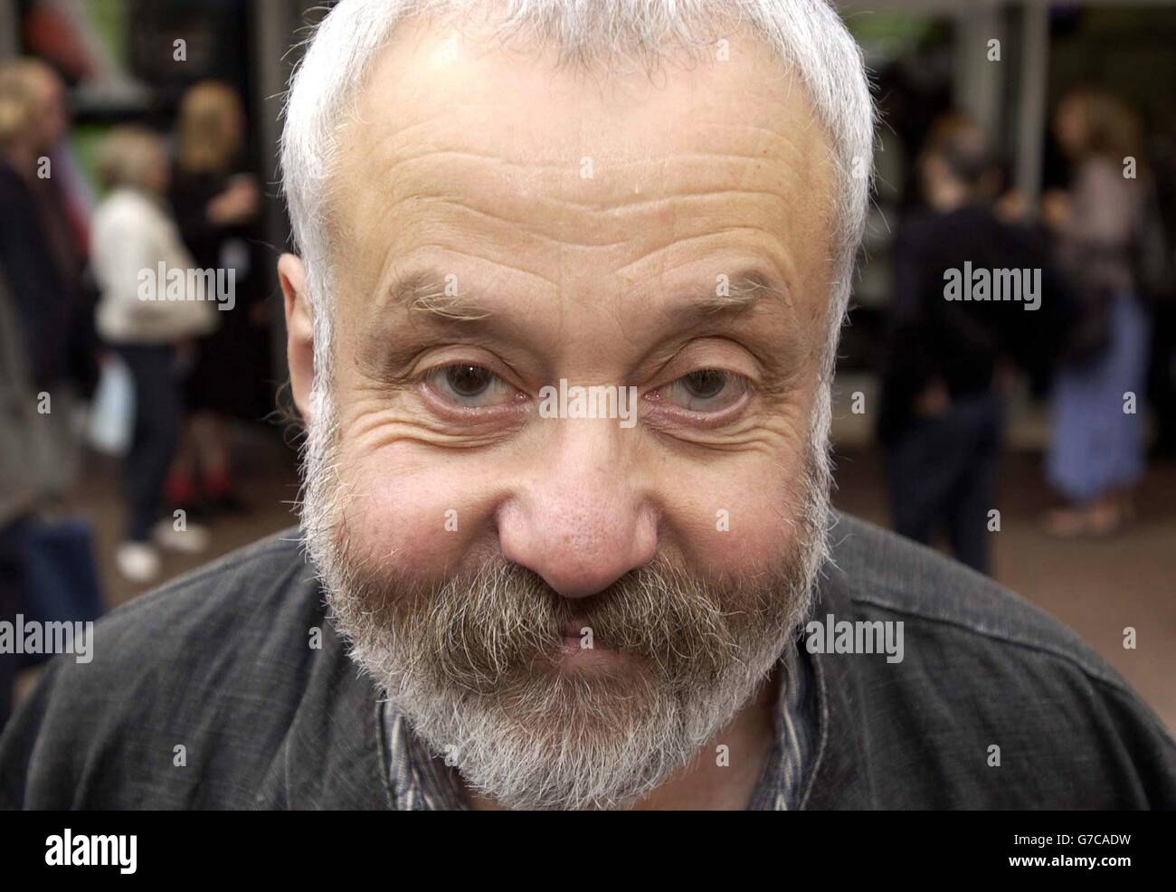 Director Mike Leigh poses for photographers during the press launch for ...