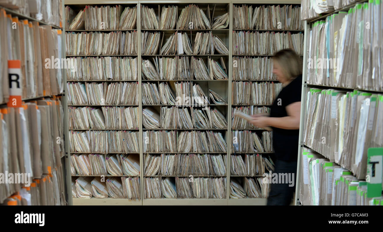 Patient's records are stored at the Temple Fortune Health Centre GP ...