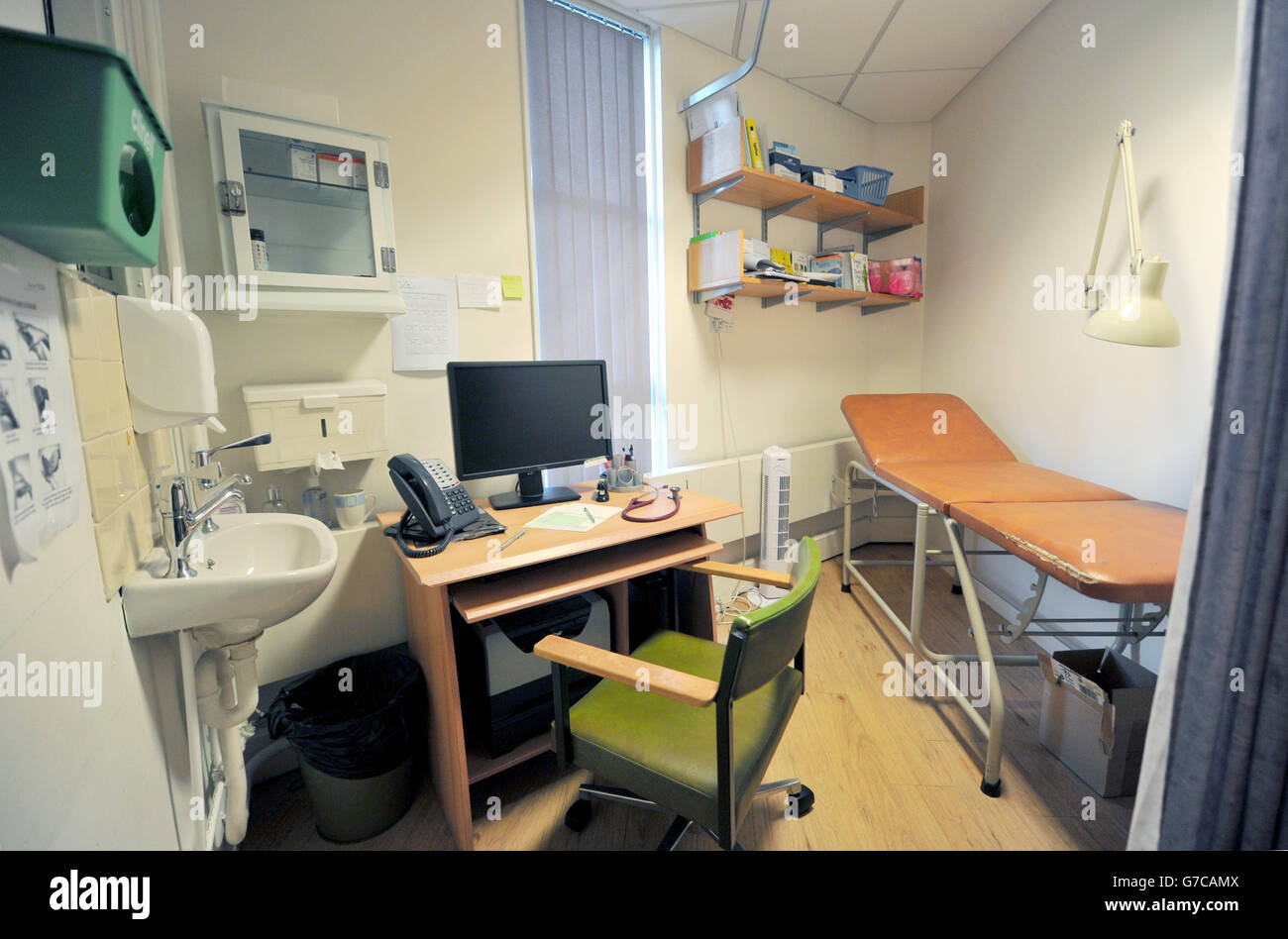 General view of a practice room at the Temple Fortune Health Centre GP ...