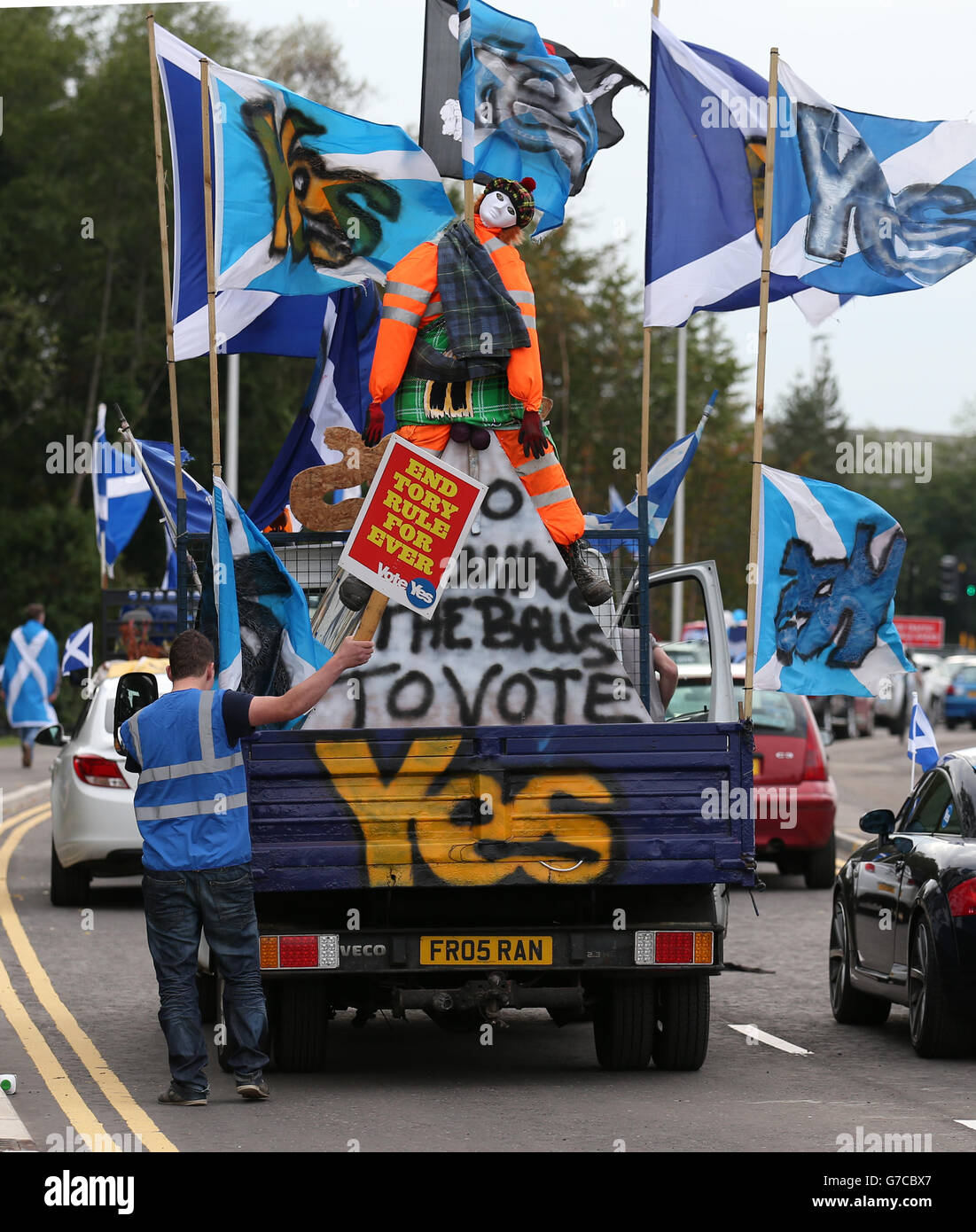 Scottish independence referendum Stock Photo - Alamy