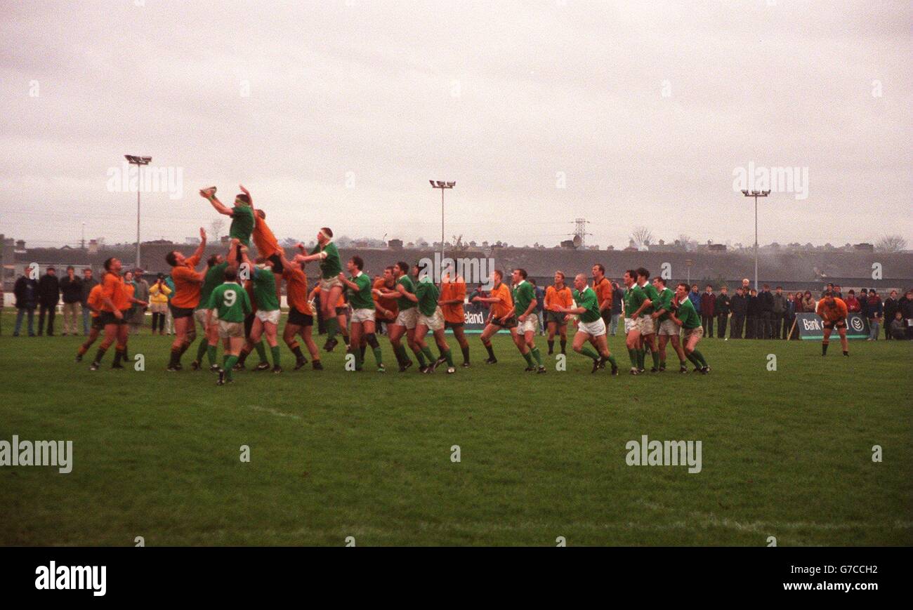 Rugby Union. Connaught v Australia. Ireland. General view of the ground ...