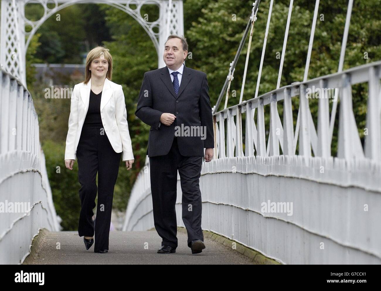 Alex salmond nicola sturgeon hi-res stock photography and images - Alamy
